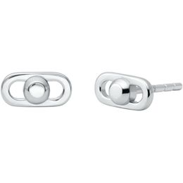 Paar Ohrstecker Michael Kors "Schmuck Geschenk Silber 925 Ohrringe Astor Link", silber (silberfarben), Ohrringe, Damen, Silber 925 (Sterlingsilber)