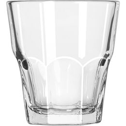 Gläser-Set Libbey "Rocks Glas -GIBRALTAR-, 163 ml, Ø 7,5 cm, H: 8 cm, 12er Set", transparent, H:8cm Ø:7,5cm, Glas, Trinkgefäße, hochwertig verarbeitet, im modernen Design