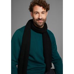 MAN'S WORLD Schal MAN'S WORLD, Damen, schwarz, Strick, Polyacryl, unifarben, Modetücher, aus kuscheligweichem Material - NEW