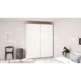 Schwebetürenschrank Home Affaire "Como, Kleiderschrank, Schlafzimmerschrank", weiß, B:178,5cm H:221cm T:66,6cm, FSC-zertifizierter Holzwerkstoff, Schränke