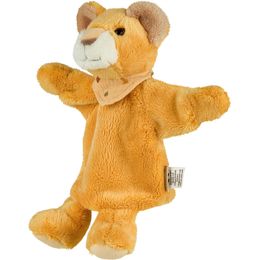 Handpuppe Sterntaler "Löwe Leo", gelb (mattgelb), Puppen, Kinder, Baumwolle, Polyester, speziell für Kinderhände