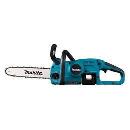 Akku-Kettensäge Makita "Akku-Kettensäge", blau (türkis), B:21,4cm H:23,4cm T:70,4cm, Kettensägen, ohne Akku und Ladegerät, 18V, 30 cm, 7,7 m/s