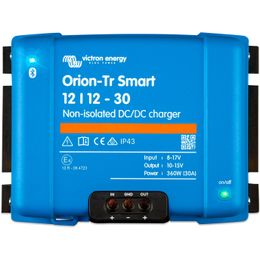Autobatterie-Ladegerät VICTRON ENERGY "»DC/DC Charger Victron Orion-Tr Smart 24/12-20 iso«", blau, B:18,6cm H:8cm, Aluminium, Ladegeräte