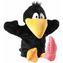 Handpuppe Heunec "Rabe Socke", schwarz, Puppen, KinderB:16cm, enthält recyceltes Material, B:16cm