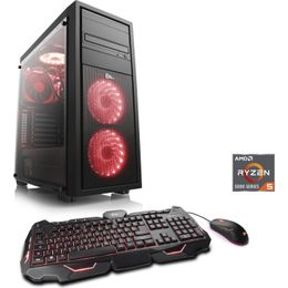CSL Gaming-PC "HydroX V8992", schwarz, Microsoft Windows 11 Home (64 Bit), 16 GB RAM 1.000 GB SSD, Desktop-PCs