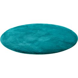 Badematte WECON HOME BASICS "Joris" Gr. 7, blau (türkis), H:20mm, Polyester, Badematten, waschbar, viele Größen, Badezimmerteppich, uni