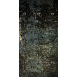 Wandgarderobe queence "Beton Optik Abstrakt", grau, B:50cm H:100cm T:2cm, Acrylglas, Garderobenpaneele, Wandpaneel aus Acrylglas inkl. 6 Edelstahlhaken in schwarz matt