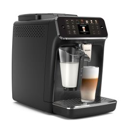 Philips Kaffeevollautomat "EP4441/50 4400 Series, 12 Kaffeespezialitäten (heiß oder eisgekühlt)", schwarz, B:24,6cm H:37,1cm T:43,3cm, Kaffeevollautomaten, LatteGo-Milchsystem, SilentBrew Technologie, Schwarz, Topseller