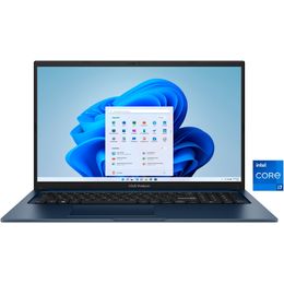 ASUS Notebook "Vivobook 17 X1704VA-AU115W", blau (quiet blau), 16 GB RAM 512 GB SSD, Core i7, Windows11Home, Notebooks, Topseller