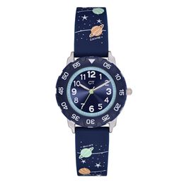 Quarzuhr Cool Time, dunkelblau, Armbanduhren, Kinder, Armbanduhr, Silikonarmband, Kinderuhr, Junge, analog
