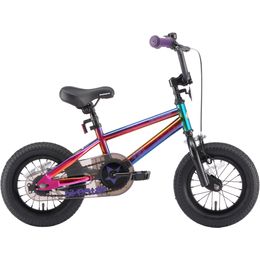 Kinderfahrrad Bikestar "BMX" Gr. 19, schwarz (blau, schwarz), Fahrräder, Kinder, 19cm, 12 Zoll (30,48cm)