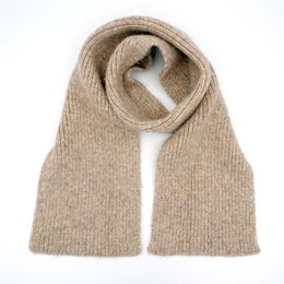 Strickschal CAPO, Damen, beige, Strick, Materialmix, meliert, Modetücher, Melange-Optik, wärmend, weich