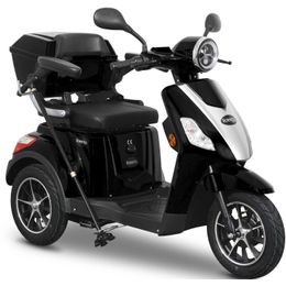Elektromobil Rolektro "E-Trike 25 V.2, Blei-Gel-Akku", schwarz, ElektromobileB:70cm H:95cm L:150cm, B:70cm H:95cm L:150cm