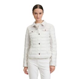 Steppjacke Gil Bret, Damen, Gr. 44, weiß (sanftes weiß), Steppware, Obermaterial: 100% Polyamid, unifarben, regular fit taillenbedeckt, ohne Ausschnitt, gerader Abschluss, Jacken, mit Umlegekragen