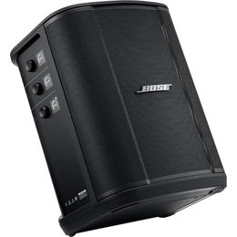 Bose Bluetooth-Lautsprecher "S1 Pro+", schwarz, B:23,8cm H:33,2cm T:27,9cm, Lautsprecher, Bluetooth-PA-Soundsystem, 4 Aufstellungsmöglichkeiten, Auto-EQ