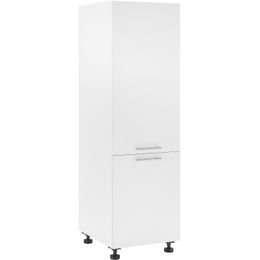 Mehrzweckschrank-Set LAUNDREEZY "Laundreezy, Kühlumbauschrank BxHxT 60x200x68 cm", weiß matt, B:60cm H:200cm T:68cm, Holzwerkstoff, Kastenmöbel-Sets, Breite 60cm, Tür L/R montierbar, Softclose