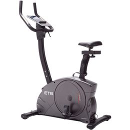 Ergometer Christopeit Sport "ET 6", schwarz (anthrazit, schwarz), HeimtrainerB:52cm H:140cm L:92cm, Schwungmasse ca. 12 kg, 24 Widerstandsstufen, B:52cm H:140cm L:92cm