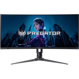 Acer Curved-Gaming-OLED-Monitor "X34 X5", Energieeffizienz: F (A-G), schwarz, B:81,17cm H:36,12cm T:11,09cm, Monitore