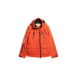 Superdry Jacke Herren Größe S marine / orange / weiß