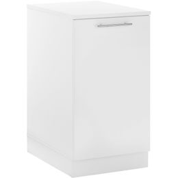 Mehrzweckschrank-Set LAUNDREEZY "Laundreezy, Spülenschrank BxHxT 50x92x68 cm", weiß matt, B:50cm H:92cm T:68cm, Holzwerkstoff, Kastenmöbel-Sets, Breite 50cm, Tür L/R montierbar, Softclose