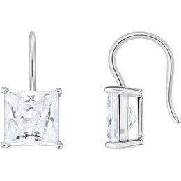 Paar Ohrhaken Thomas Sabo "Schmuck Silber 925 Ohrringe Ohrhänger, H2289-051-14", silber (silberfarben, kristallweiß, kristallweiß), Ohrringe, Damen, Silber 925 (Sterlingsilber), mit Zirkonia (synth.)