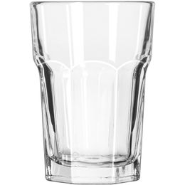 Gläser-Set Libbey "Beverage Glas -GIBRALTAR-, 355 ml, Ø 8,5 cm, H: 12,5 cm, 12er Set", transparent, H:12,5cm Ø:8,5cm, Glas, Trinkgefäße, hochwertig verarbeitet, im modernen Design