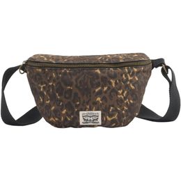 Levi's Bauchtasche LEVI'S "DEVON CROSSBODY BAG", Damen, lg muriel leopard pi, Web, Baumwolle, Taschen, mit Logostickerei