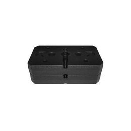Gewichteplatten Christopeit Sport, schwarz, Hantelscheiben, 10 kg