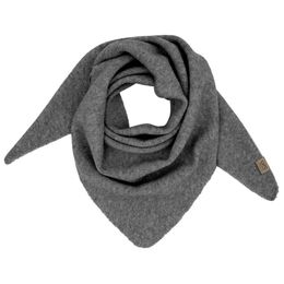 Dreieckstuch CAPO, Damen, granite, Strick, Baumwolle, meliert, Modetücher, dezente Melange-Optik, weich, wärmend