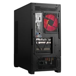 CSL Gaming-PC-Komplettsystem "AeroVision V24397", Energieeffizienz: E (A-G), schwarz, Microsoft Windows 11 Home (64 Bit), 32 GB RAM 1.000 GB SSD, Computer_Komplettsysteme