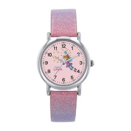 Quarzuhr Prinzessin Lillifee, rosa, rosa, Armbanduhren, Kinder, Armbanduhr, Kinderuhr, Mädchen, analog