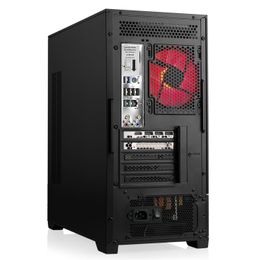 CSL Gaming-PC-Komplettsystem "AeroVision V24423", Energieeffizienz: E (A-G), schwarz, Microsoft Windows 11 Home (64 Bit), 64 GB RAM 4.000 GB SSD, Computer_Komplettsysteme