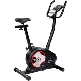 Ergometer Christopeit Sport "BT 4" Gr. 1, schwarz, Heimtrainer, ohne Unterlegmatte, Schwungmasse ca. 7 kg, 24 Widerstandsstufen, B:48cm H:145cm L:85cm