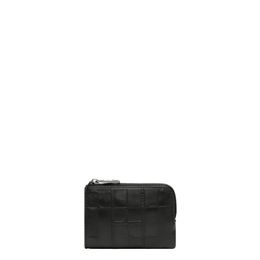 Geldbörse Liebeskind Berlin "Lena SLG MONOGRAM SHEEP NATURAL", schwarz, Leder, Kleinlederwaren