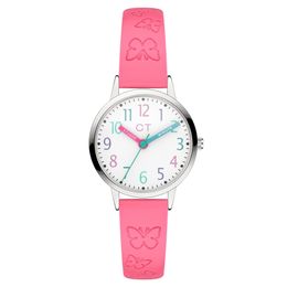 Quarzuhr Cool Time "The Cool Pink Butterfly", pink, Armbanduhren, Kinder, Armbanduhr, Kinderuhr, Mädchen, analog