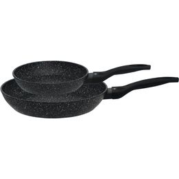 Pfannen-Set ELO "Granit Passion 2-teilig", schwarz, Pfannen, Induktion