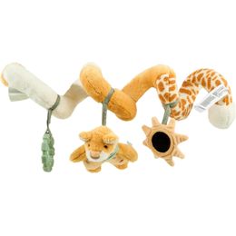 Greifspielzeug Sterntaler "Spielzeugspirale Löwe Leo", gelb (mattgelb), Greifspielzeug, KinderB:26cm H:21cm L:9cm, B:26cm H:21cm L:9cm