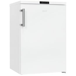Exquisit Gefrierschrank "GS81-HE-010D", Energieeffizienz: D (A-G), weiß, B:56cm H:85cm T:57,5cm, Gefrierschränke, Tiefkühlschrank klein 85 L Volumen, Leiser Betrieb, Schnellgefrieren