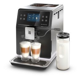 WMF Kaffeevollautomat "Perfection 860L CP853D15", schwarz (edelstahl, schwarz), B:28,5cm H:39,5cm T:48cm, Kaffeevollautomaten, intuitive Benutzeroberfläche, perfekter Milchschaum, selbstreinigend