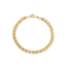 Goldarmband Firetti "Schmuck Geschenk Gold 375 Armschmuck Armkette Goldarmband Fantasie" Gr. 18,5, gold (gelbgoldfarben), Armbänder, Damen, 18,5, Gelbgold 375