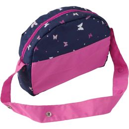 Bayer Chic 2000 Puppen Wickeltasche CHIC2000 "Jeans Grey", bunt (butterfly blau), Puppenausstattungen, KinderB:29cm H:22cm T:9cm, Polyester, B:29cm H:22cm T:9cm