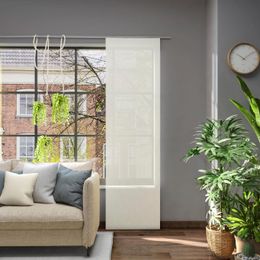 Neutex for you! Schiebegardine NEUTEX FOR YOU "Libre-ECO", beige (creme), B:60cm H:125cm, Jacquard, Polyester, Gardinen, nach Maß