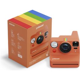Polaroid Sofortbildkamera "Now+ Generation 3", orange (koralle), B:11,22cm H:9,6cm T:15,02cm, Fotokameras