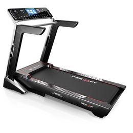 Laufband Christopeit Sport "TM 5000S" Gr. 1, silber (schwarz, silber), Laufbänder, ohne Unterlegmatte, bis max. 22 km/h, klappbar, B:88cm H:136cm L:194cm