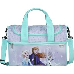 Sporttasche Scooli "Jurassic World", Kinder, Gr. B/H/T: 35cm x 23cm x 16cm, bunt (frozen), Polyester, bedruckt, Taschen