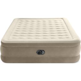 Luftbett Intex "DuraBeam UltraPlush" Gr. 152, beige, Luftbetten, B/H/L: 152cm x 46cm x 203cm, PVC, Viskose, B:152cm H:46cm L:203cm