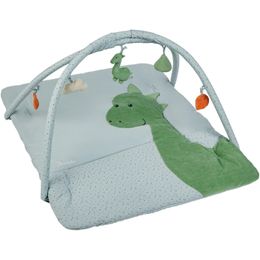 Spielbogen Sterntaler "Dino Rexi", blau (graublau), Spielbögen, Baby, Baumwolle, Polyester