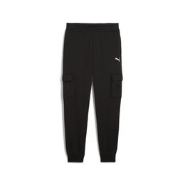 Puma Damen Sporthose "Essentials Cargohose Herren"schwarz, Gr. XS, unifarben, Obermaterial: 34% Polyester, 66% Baumwolle; Rippe: 97% Baumwolle, 3%