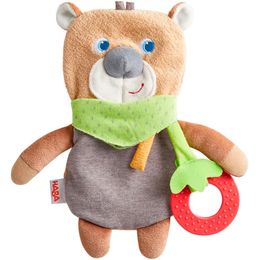 Greifspielzeug Haba "Entdeckertuch Bär", braun, Greifspielzeug, Kinder, Baumwolle, Polyester
