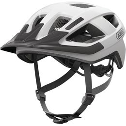 Fahrradhelm Abus "ADURO 3.0" Gr. M, wei&szlig; (polar wei&szlig;), Helme, M Kopfumfang: 52cm - 58cm